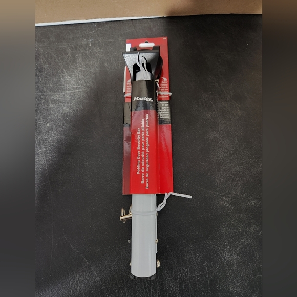 Other | Master Lock 27d White Steel Indoor Security Bar 1714 L X 334 W ...